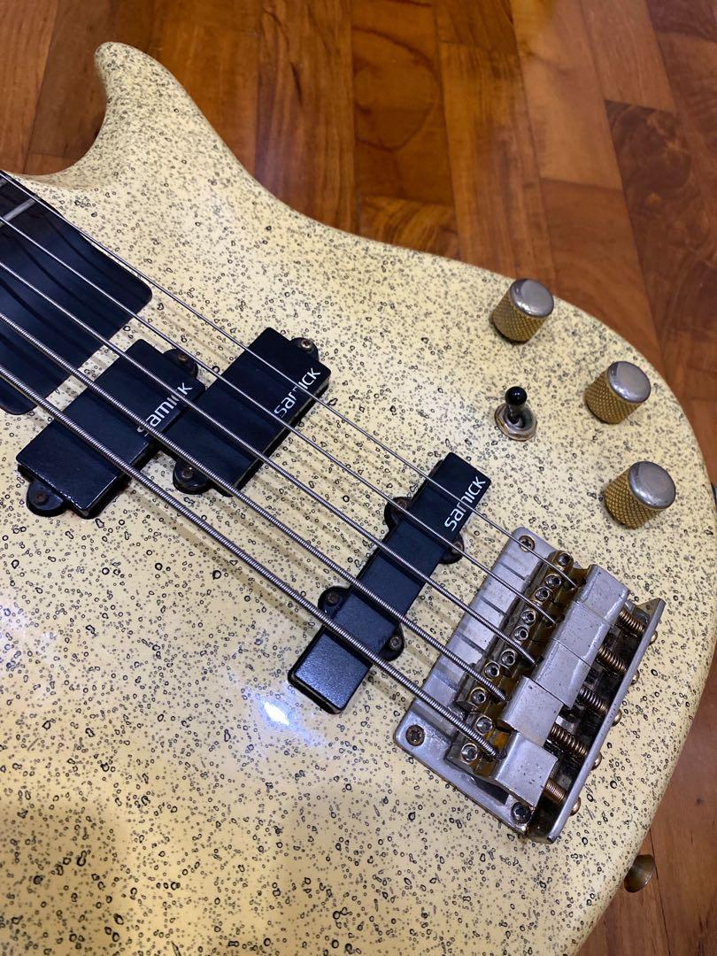 RARE Samick 5 String Bass, Hobbies & Toys, Music & Media, Musical ...