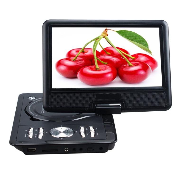 [Ready Stock] 9" 11" 13" 16" Inch Portable DVD EVD Player 270 Degree ...