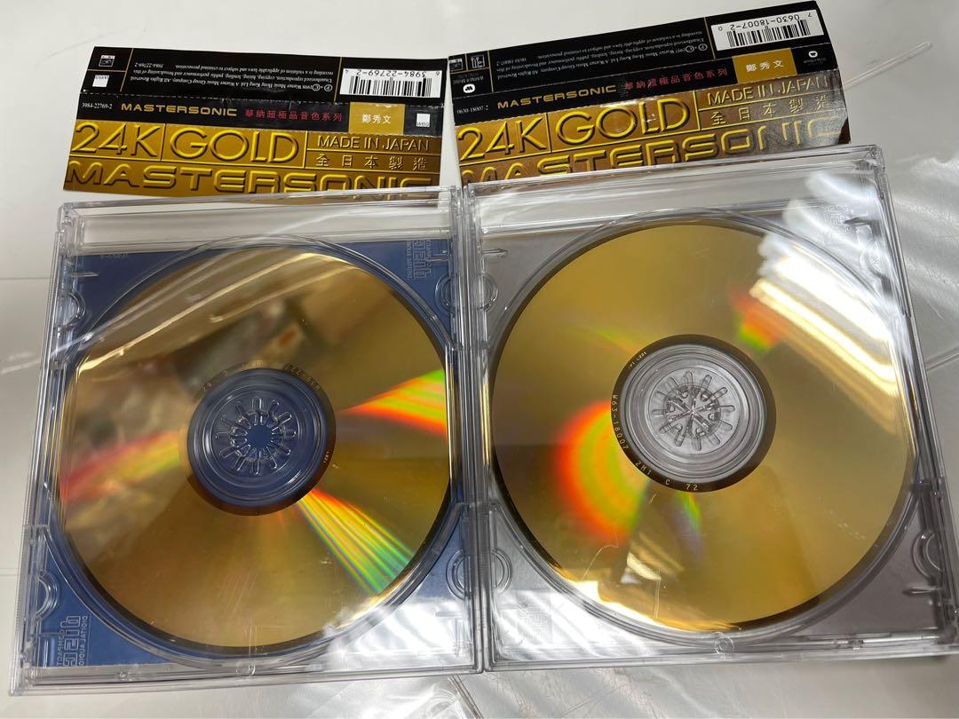 Sammi 鄭秀文 華納超極品音色系列 Mastersonic 24K Gold 精選17首 2CD ( 1 + 2 ) 靚聲天龍版24K金CD （碟新淨、95%新 只少少正常使用後輕淺花 ...