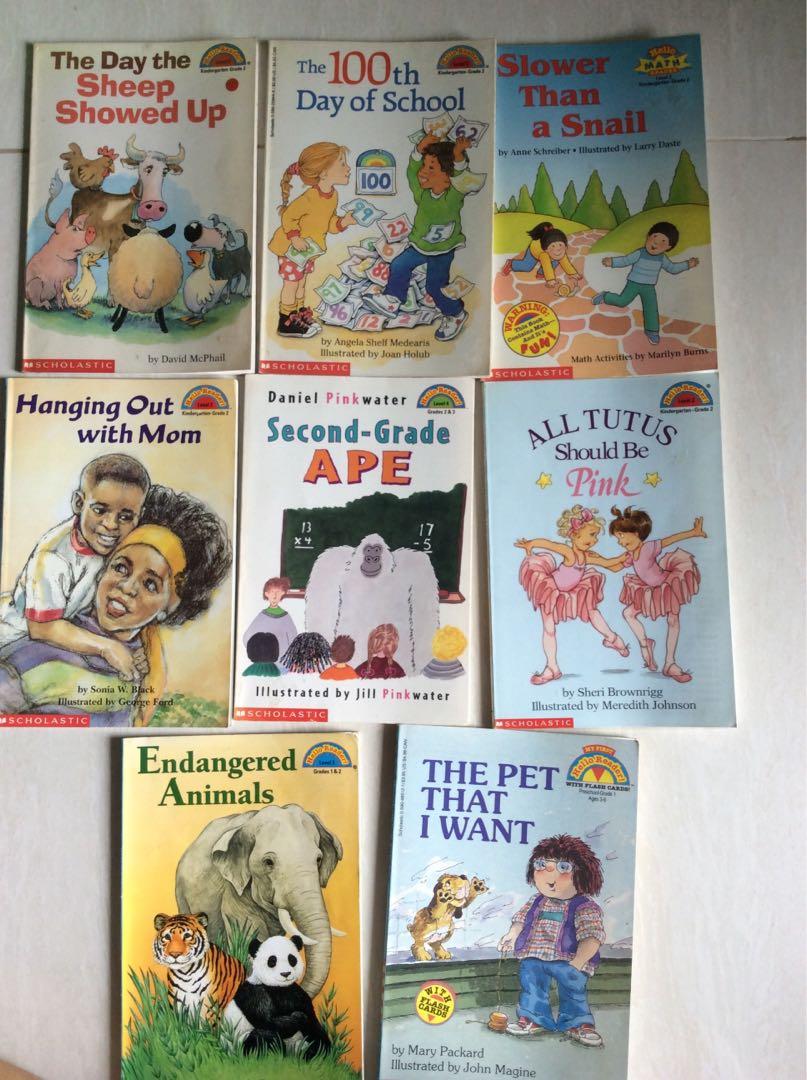 Scholastic hello reader (8 books), Hobbies & Toys, Books & Magazines, Children's Books on Carousell