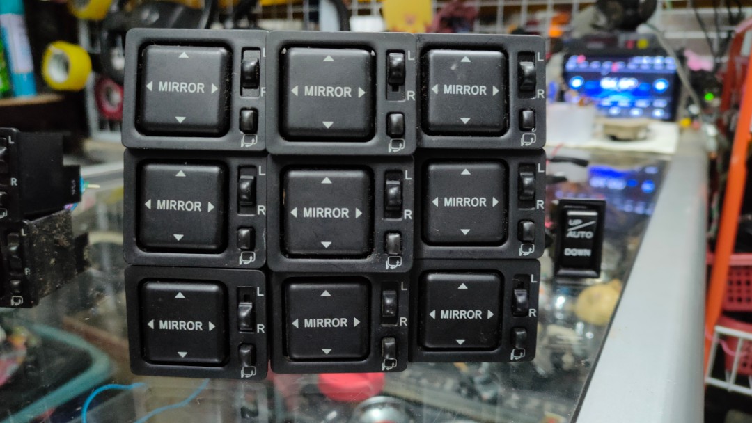 SIDE MIRROR SWITCH KENARI KELISA KEMBARA, Auto Accessories on Carousell