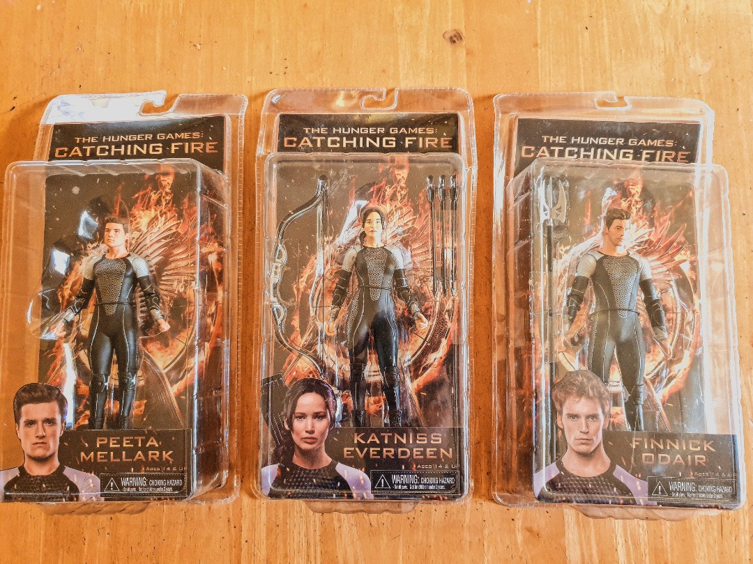 The Hunger Games: Catching Fire Action Figures (Set of 3) by NECA Toys ...