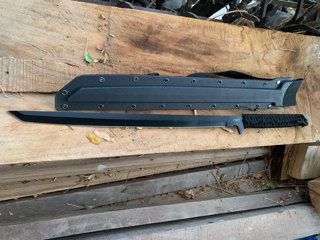 Timber Wolf Ninja Sword, Sports Equipment, Hiking & Camping on Carousell