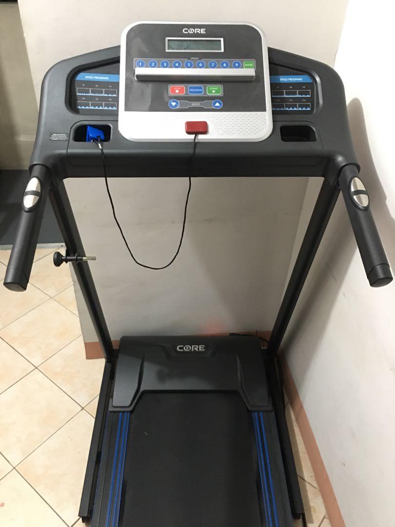 CORE Treadmill Motorized, Sports Equipment, Exercise & Fitness, Cardio ...