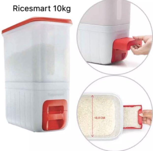 Tupperware Rice Smart Dispenser, Furniture & Home Living, Kitchenware ...