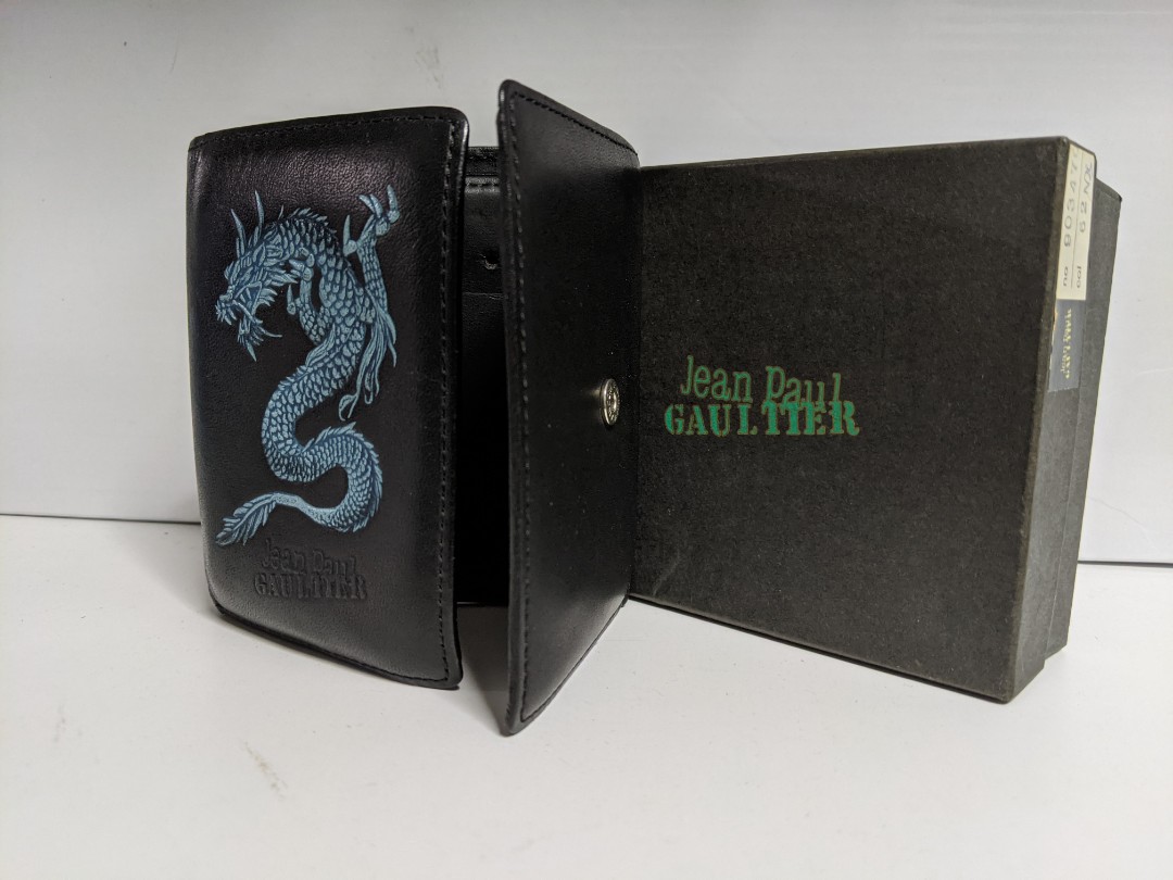 Vintage 'JPG' Jean Paul Gaultier Tri-Fold Compact Keychain Wallet ...
