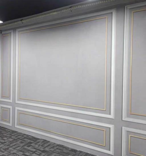 3D Wallpaper line box design for home or office, Furniture & Home ...