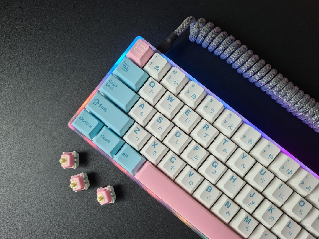 65% Transparent Keyboard Kit, Computers & Tech, Parts & Accessories ...