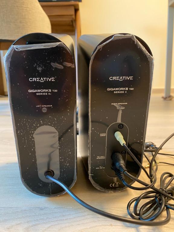 二手 Creative GigaWorks T20 Series II 2.0, 電腦＆科技, 商務用科技產品 on Carousell