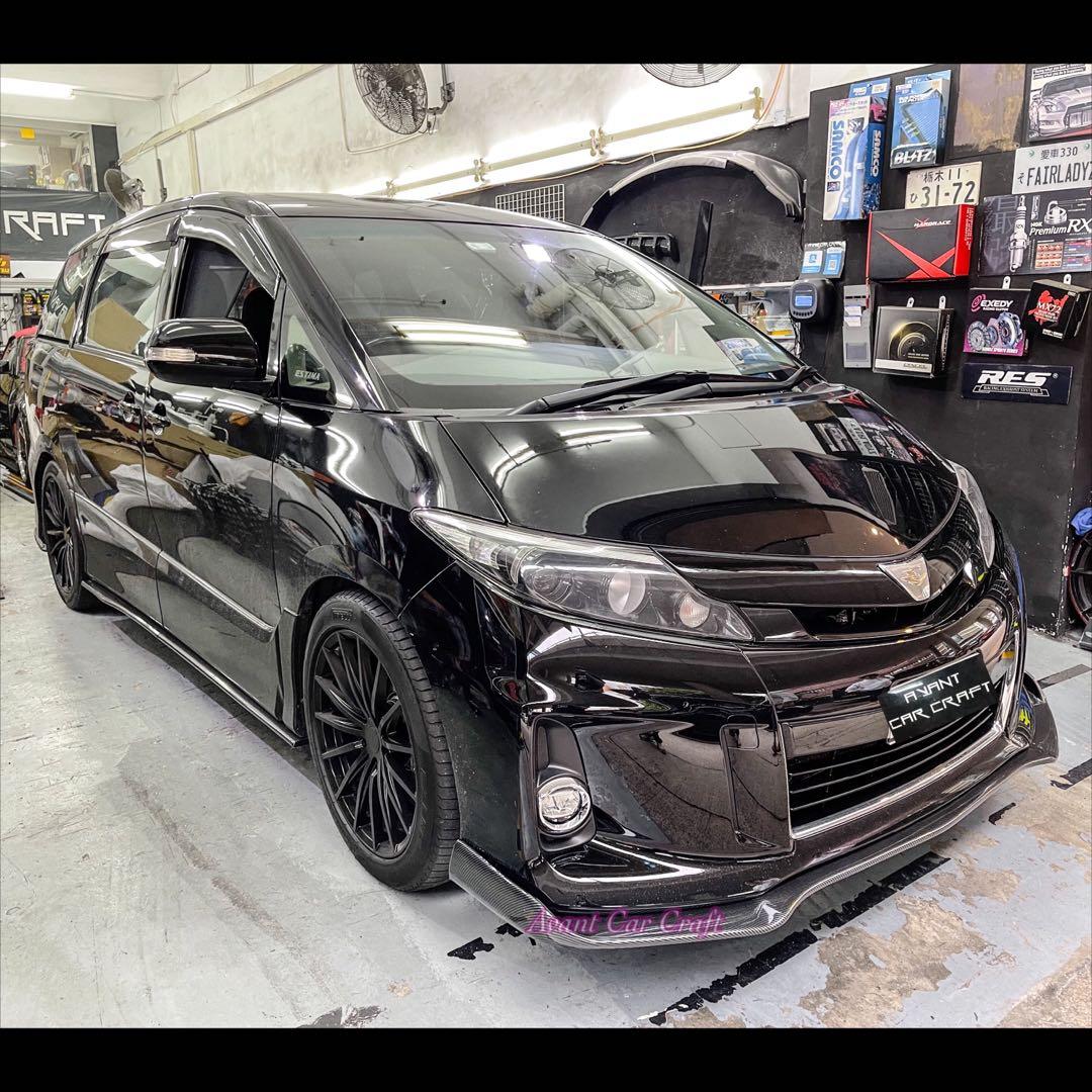 豐田 Toyota Estima Previa ACR50 GSR50 大霸 50系 包圍 頭唇 裙腳 尾擾流, 汽車配件, 改裝、內外零件 ...