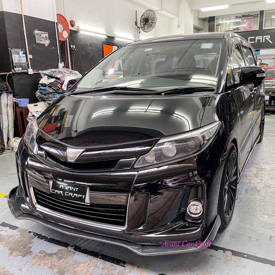 豐田 Toyota Estima Previa ACR50 GSR50 大霸 50系 包圍 頭唇 裙腳 尾擾流, 汽車配件, 改裝、內外零件 ...