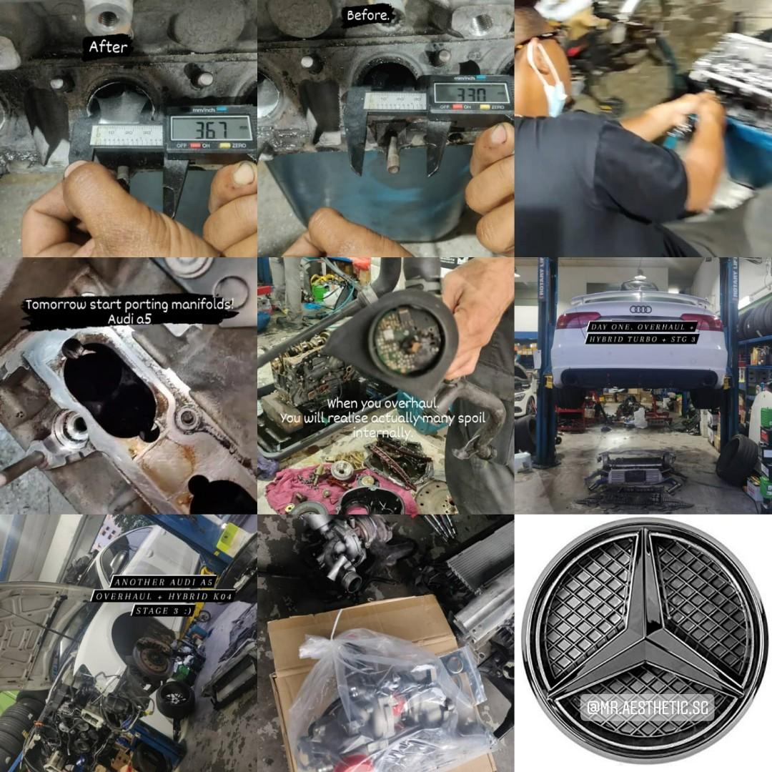 A4 A5 B8 B8.5 A6 C6 C7 hybrid k04 turbo golf r gti scirocco roc r mk5 ...