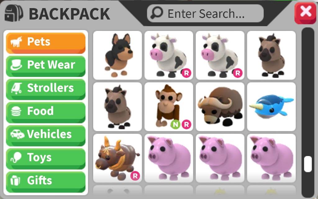 Adopt Me Pets For Sale (READ DESCRIPTION), Hobbies & Toys, Toys & Games ...