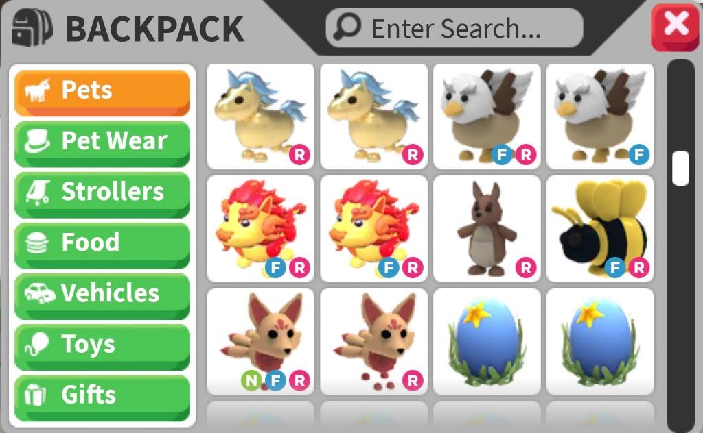 Adopt Me Pets For Sale (READ DESCRIPTION), Hobbies & Toys, Toys & Games ...