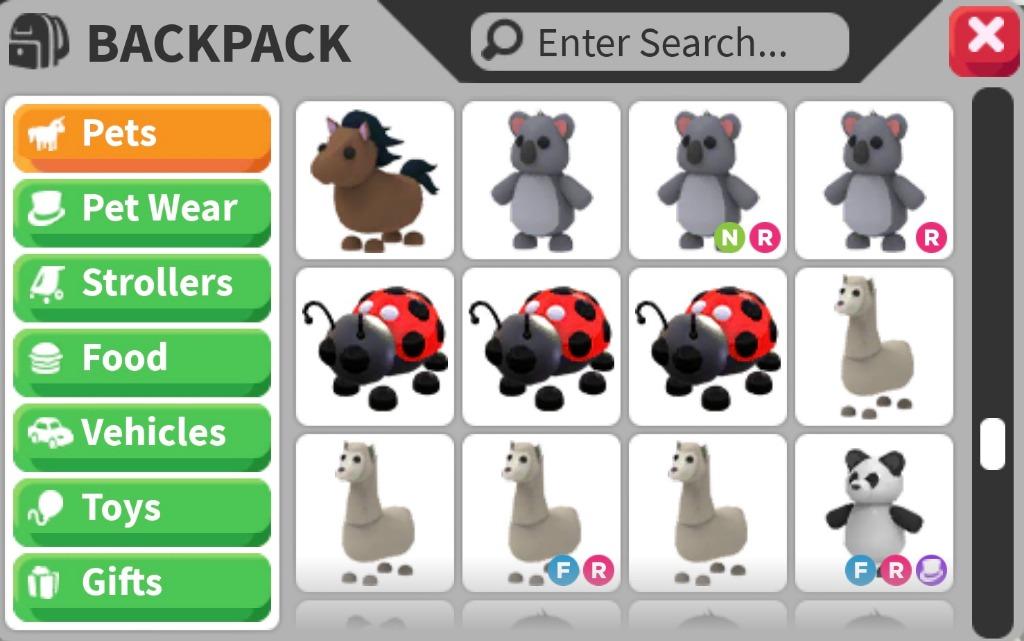 Adopt Me Pets For Sale (READ DESCRIPTION), Hobbies & Toys, Toys & Games ...