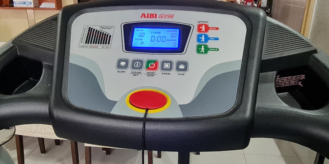 AIBI Motorised treadmill T-100, Sports Equipment, Exercise & Fitness ...