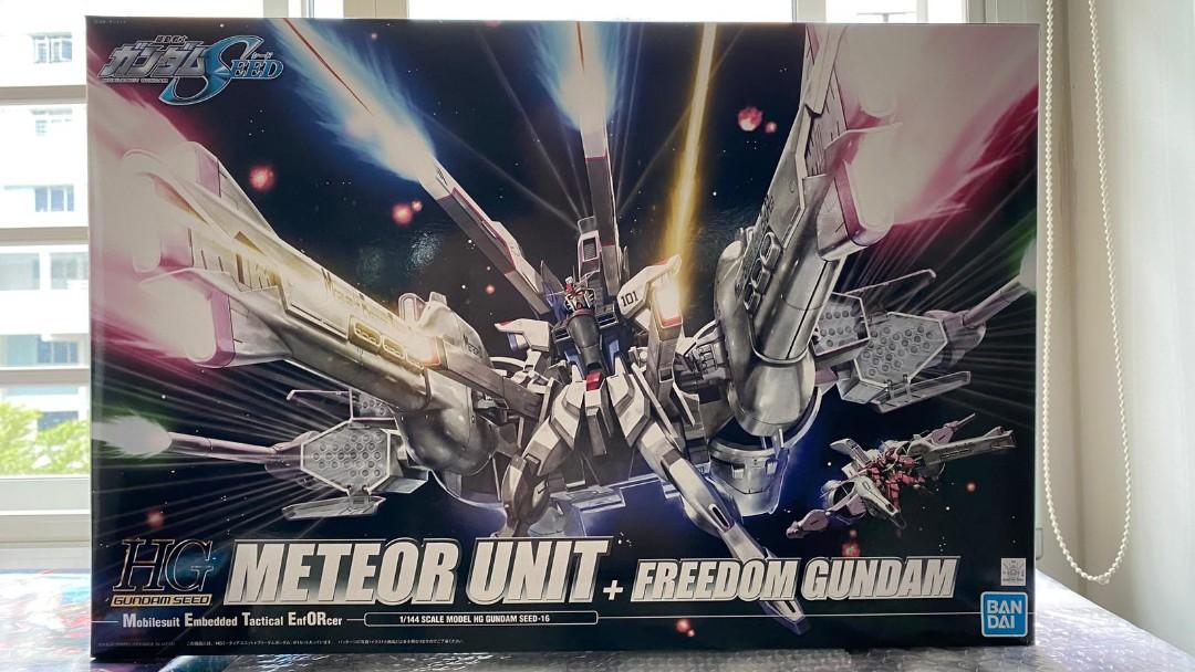 BANDAI HG METEOR UNIT + FREEDOM GUNDAM, Hobbies & Toys, Toys & Games on ...
