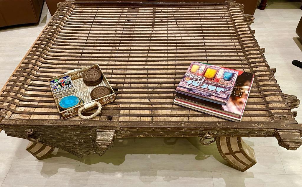 Beautiful Camel Cart Coffee Table, Furniture & Home Living, Furniture ...