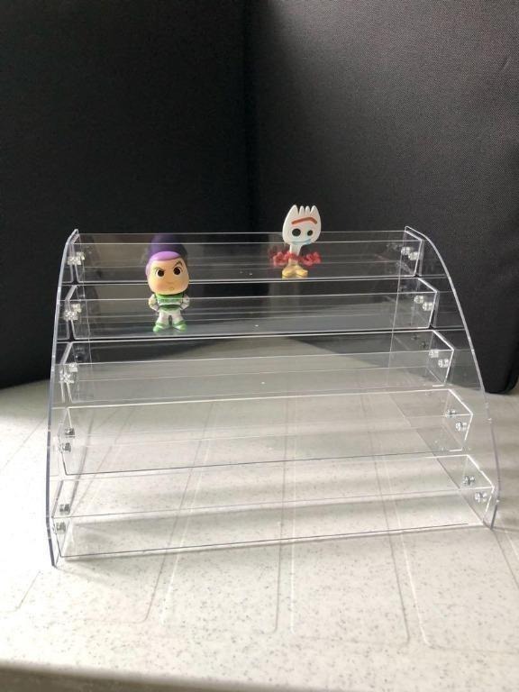 BN organizer case with 5 levels tiers transparent acrylic rack for ...