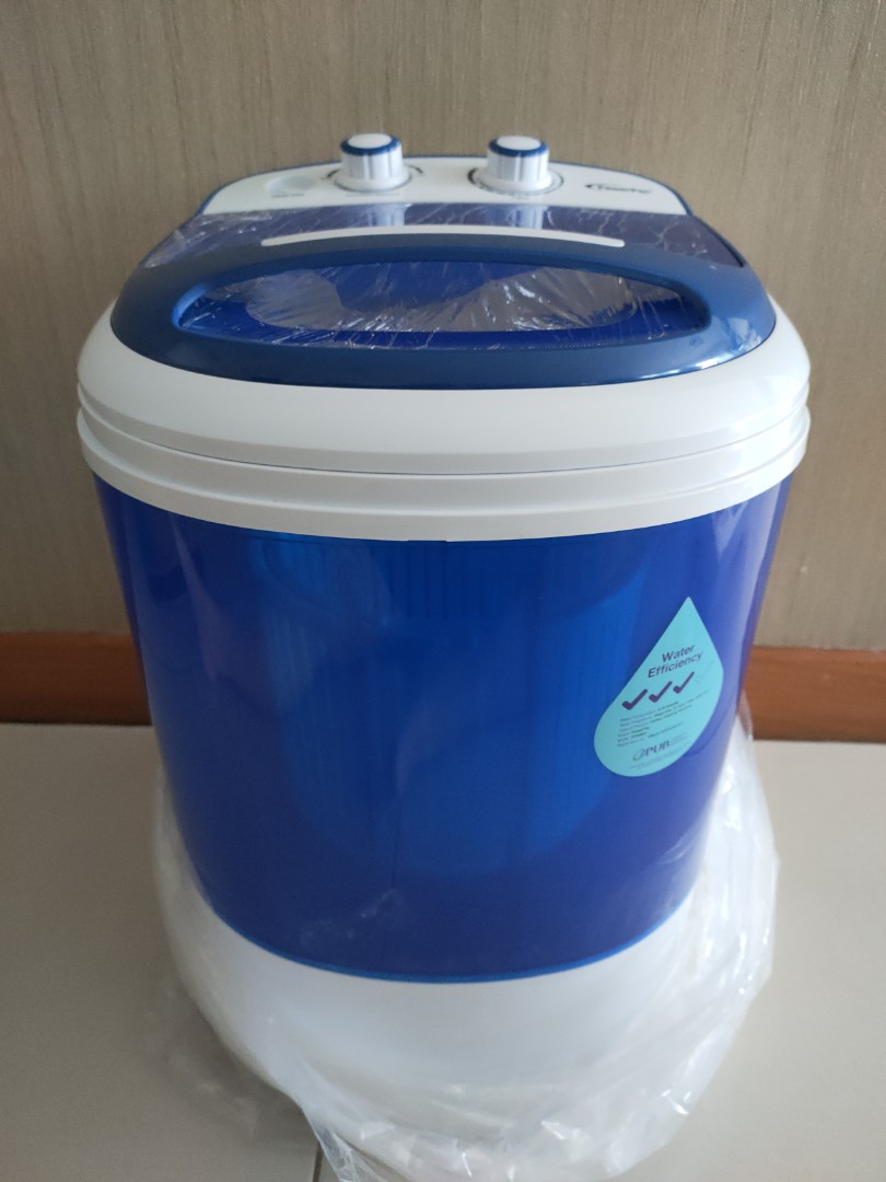 BN PowerPac Mini Washing Machine 1.5kg, TV & Home Appliances, Washing ...