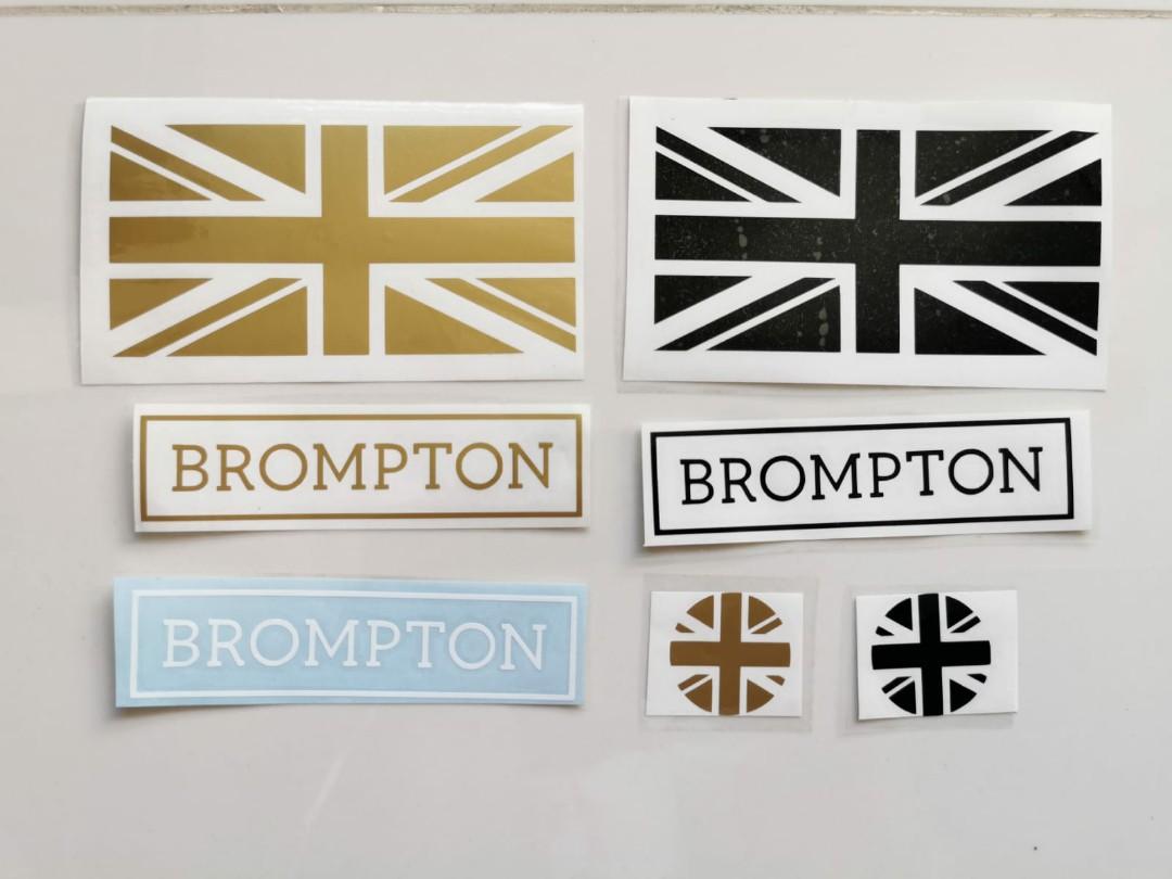 Brompton stickers, Sports Equipment, Bicycles & Parts, Parts ...