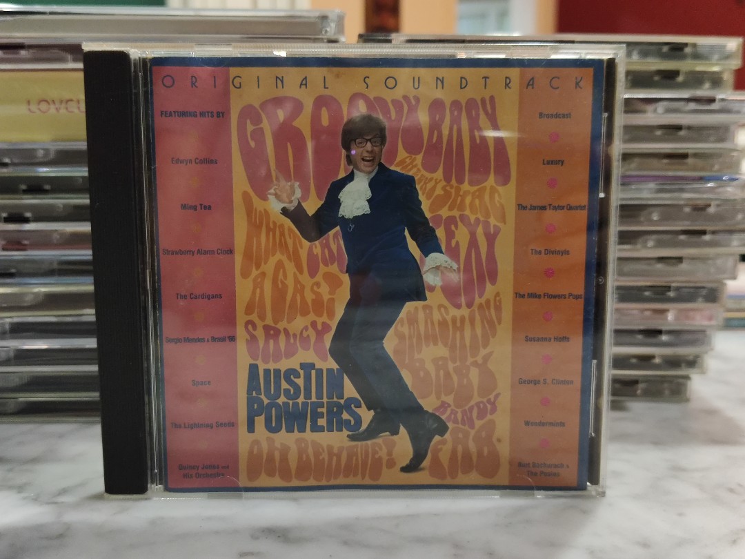 (CD) Austin Powers Original Soundtrack, Hobbies & Toys, Music & Media ...