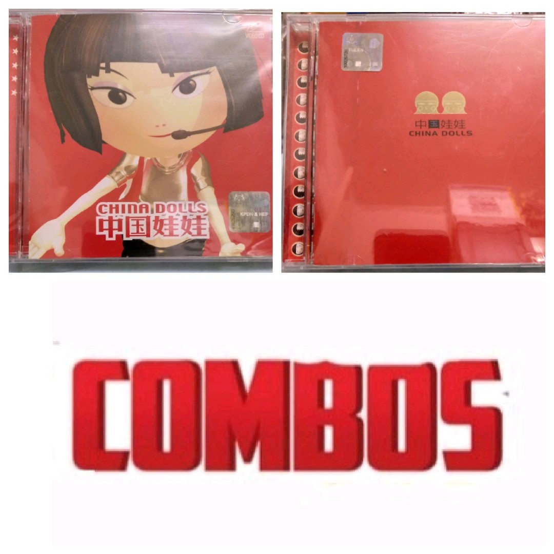 CD CHINA DOLL ☑️Limited Edition CD + VCD & CHINA DOLL VCD Music Video ...