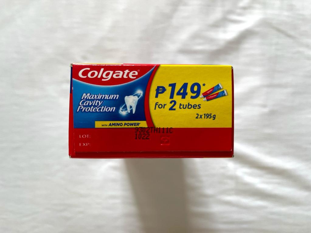 Colgate Maximum Cavity Protection Toothpaste 2 x 195g, Beauty ...