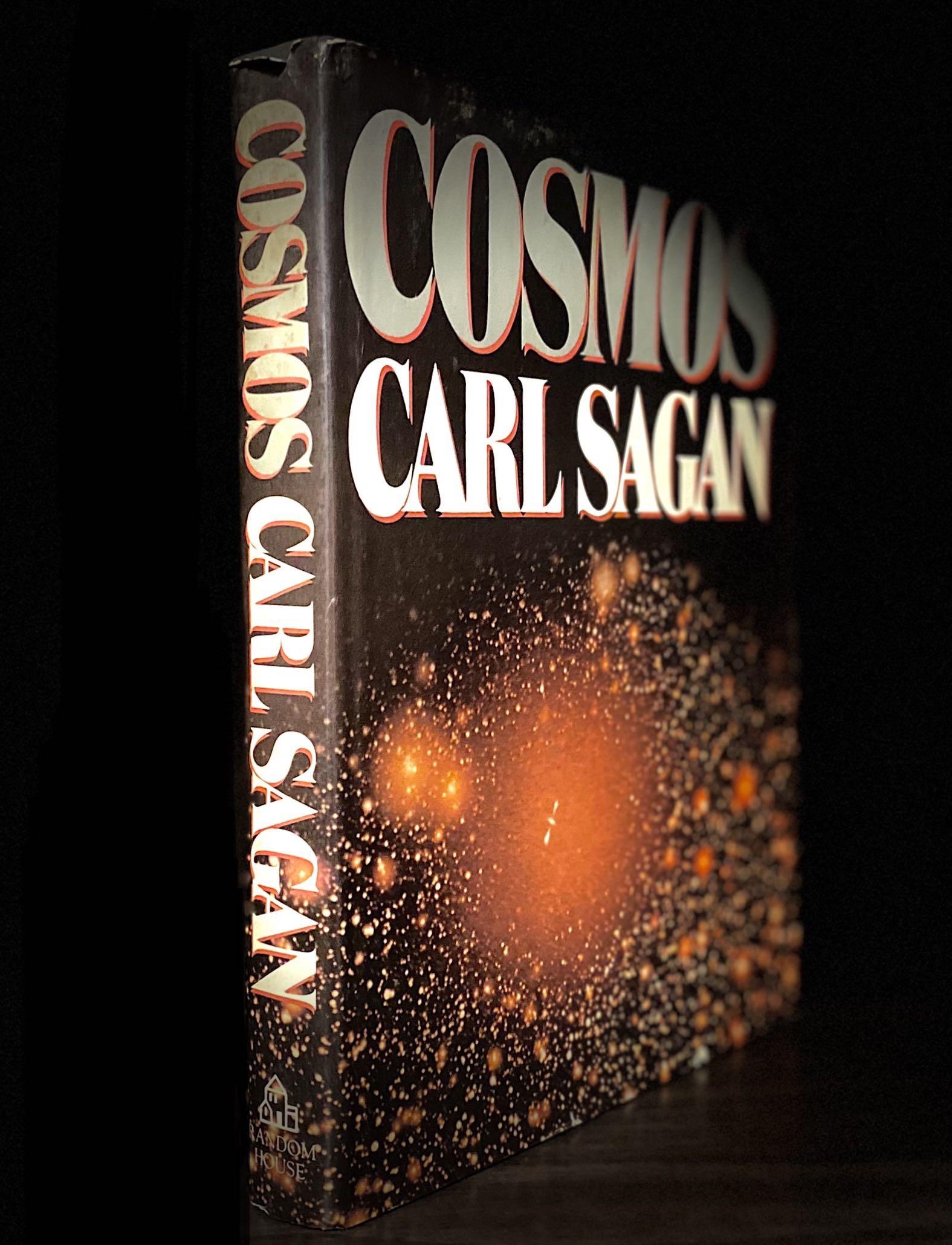 Cosmos by Carl Sagan (Vintage book, 1st Ed/1st Printing, yr. 1980 ...