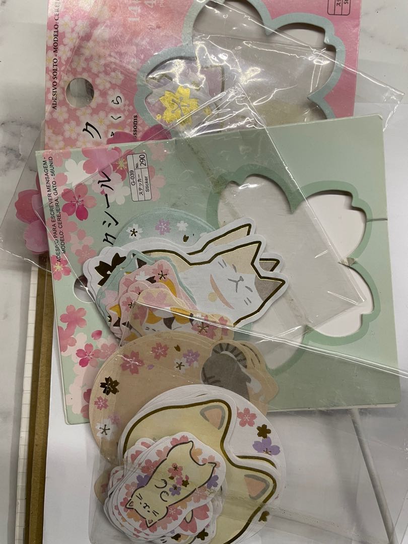 Daiso sticker flakes, Hobbies & Toys, Stationery & Craft, Craft ...