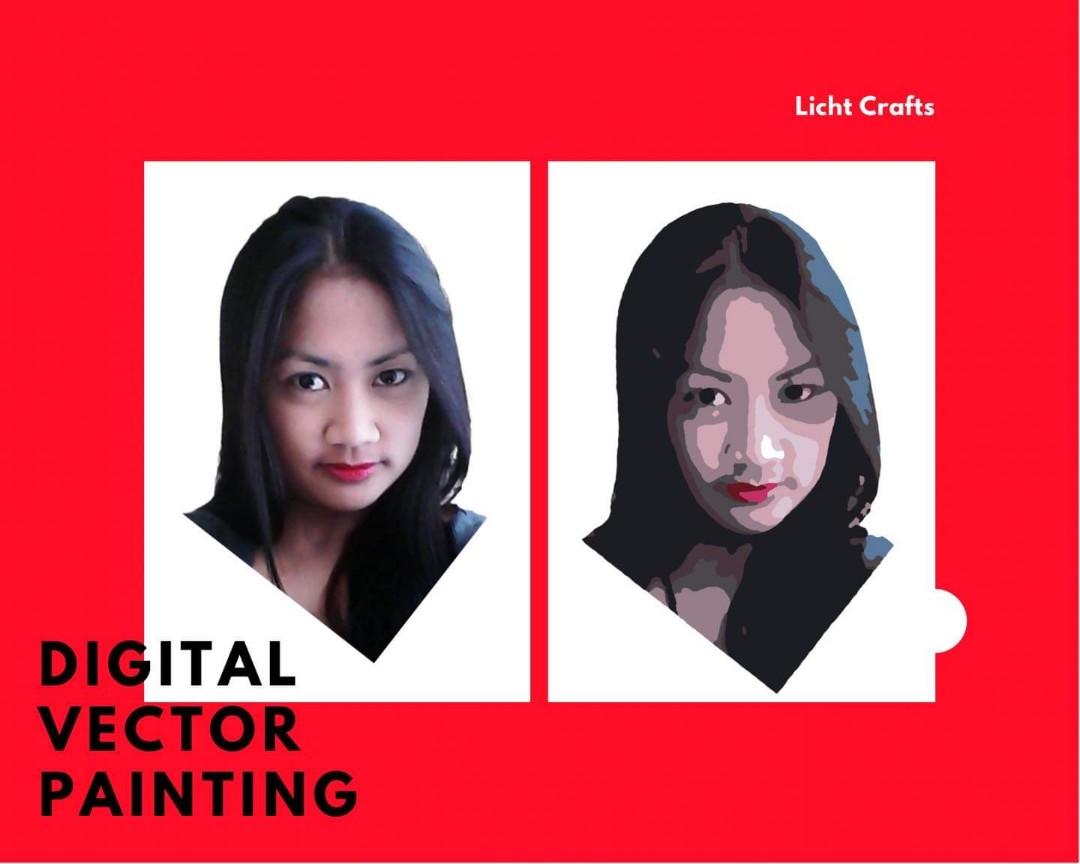 Digital Vector Painting, Hobbies & Toys, Stationary & Craft, Art ...