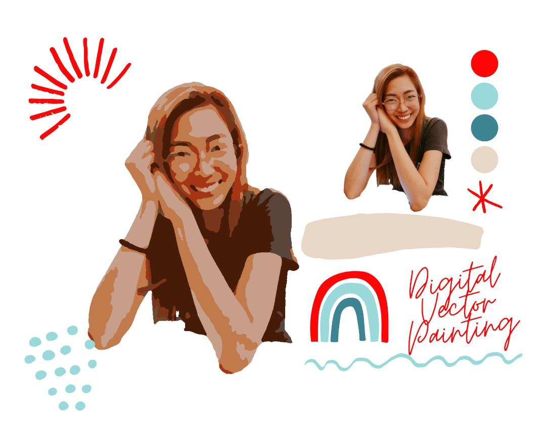 Digital Vector Painting, Hobbies & Toys, Stationary & Craft, Art ...