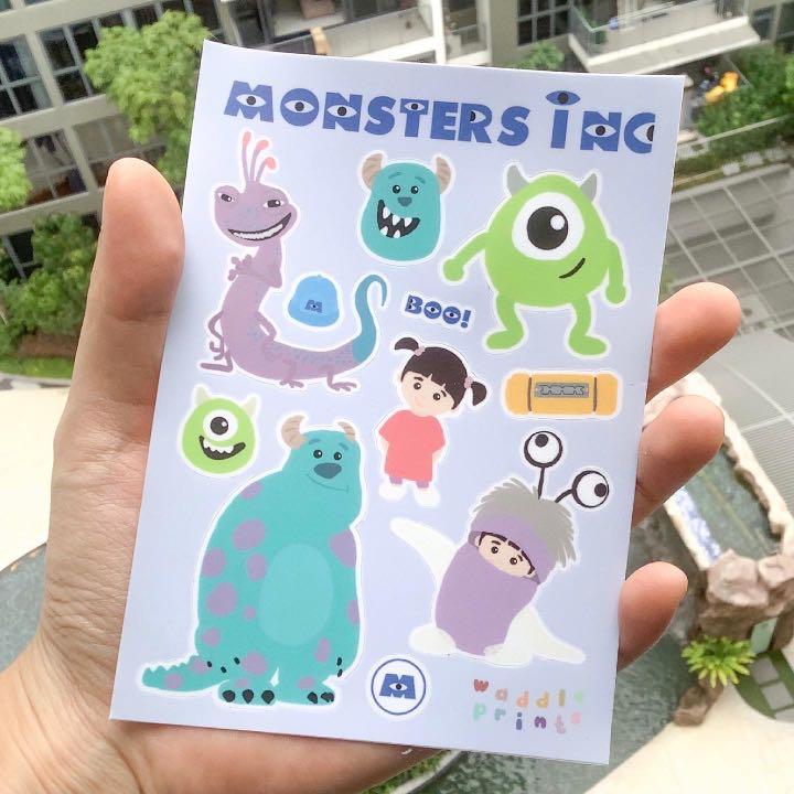 Disney/ Pixar Sticker Sheets, Hobbies & Toys, Stationery & Craft ...