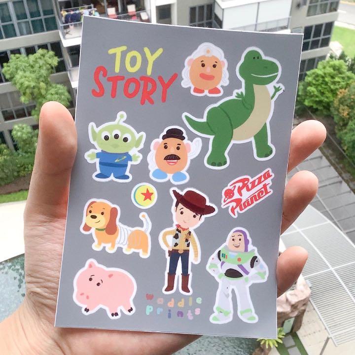 Disney/ Pixar Sticker Sheets, Hobbies & Toys, Stationery & Craft ...