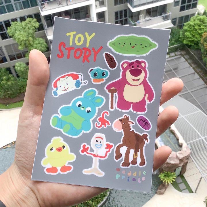 Disney/ Pixar Sticker Sheets, Hobbies & Toys, Stationery & Craft ...
