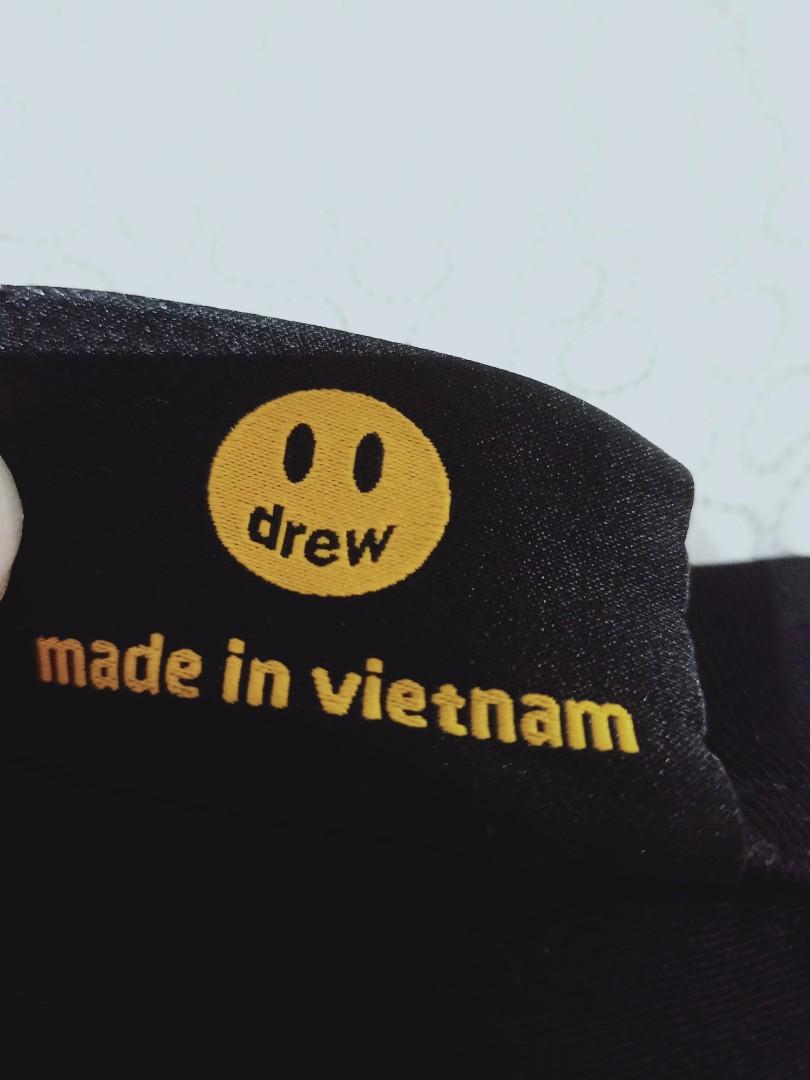 Drew House Black Smiley Tee, Men's Fashion, Tops & Sets, Tshirts & Polo ...