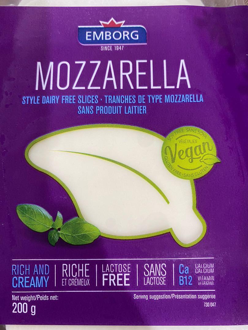 Emborg Mozzarella Vegan Cheese, Food & Drinks, Chilled & Frozen Food on ...