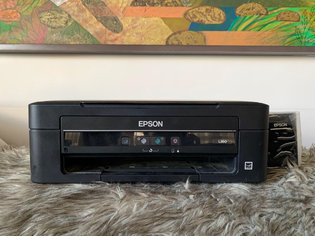 Epson L360 Printer with Scanner, Computers & Tech, Printers, Scanners ...