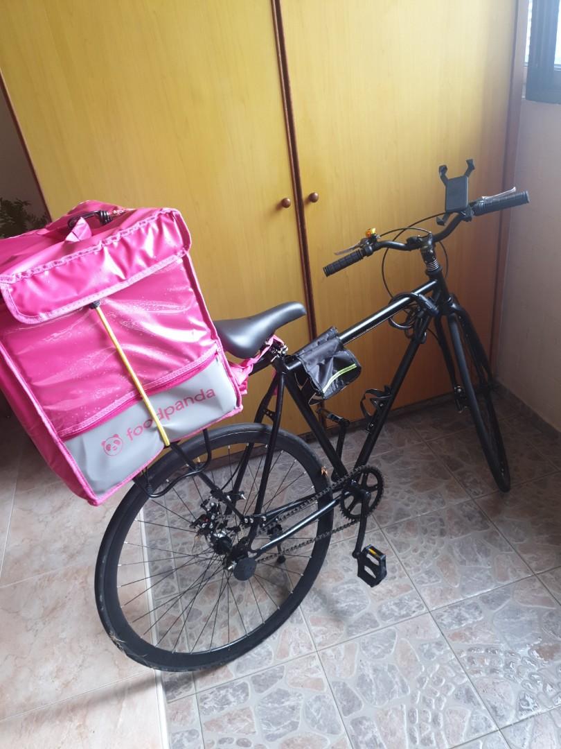 Food Delivery Bicycle Foodpanda Grabfood Deliveroo, Sports Equipment ...