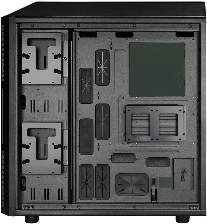 FreeDelivery Rosewill Nighthawk Z-RGB Black Steel/Plastic ATX Full ...