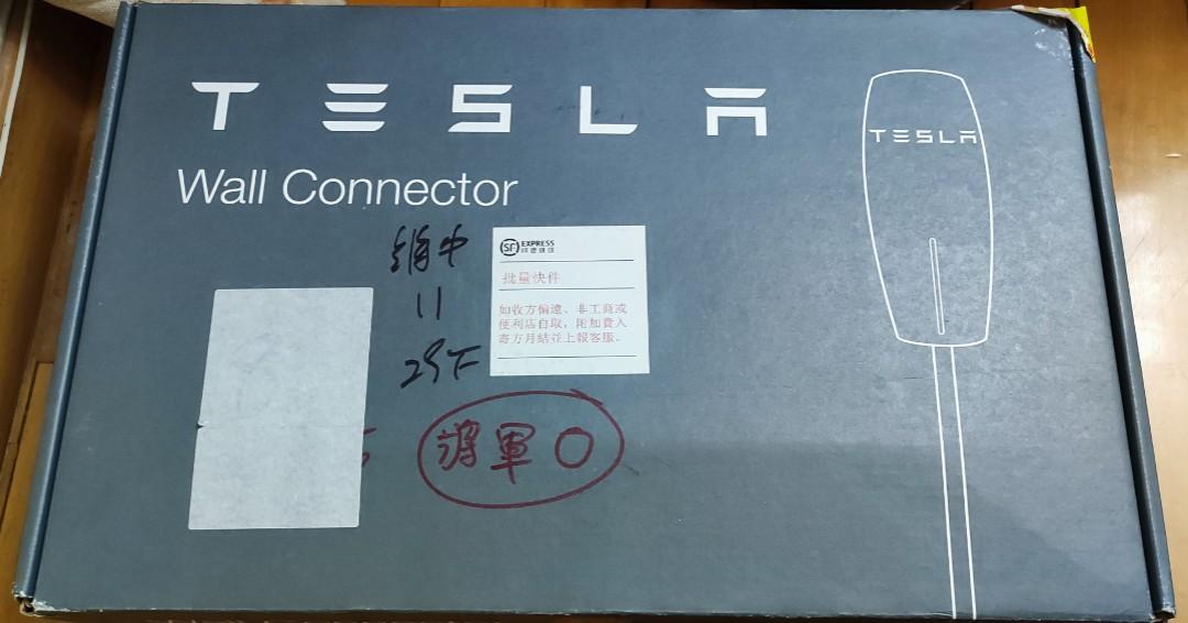 Gen 1 Tesla Wall Connector (open for inspection only), 汽車配件, 電子配件 ...
