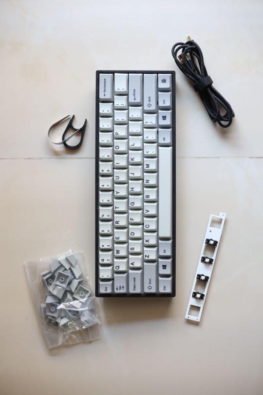 GK61 Hot swap. Modded + Gateron Yellows Lubed + Built, Computers & Tech ...