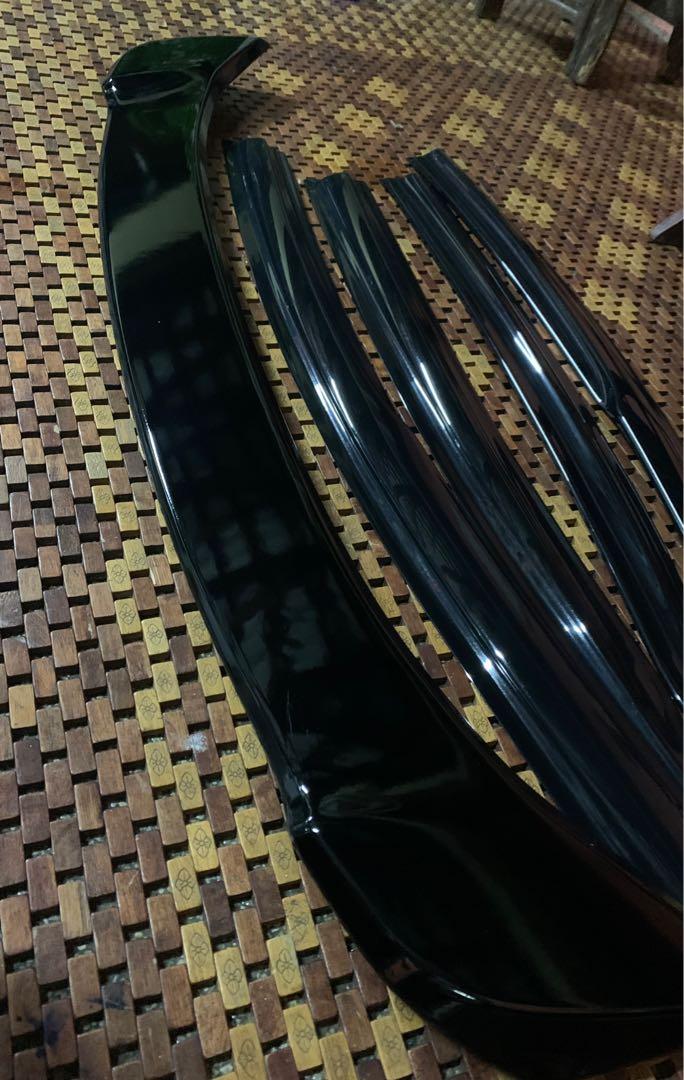 Gm6/city Modulo spoiler and door visor, Auto Accessories on Carousell
