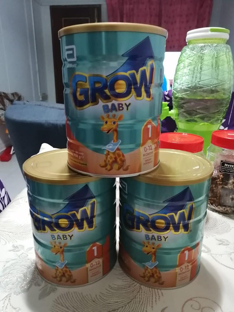 GROW Stage 1 Formula Milk, Babies & Kids, Nursing & Feeding, Weaning ...