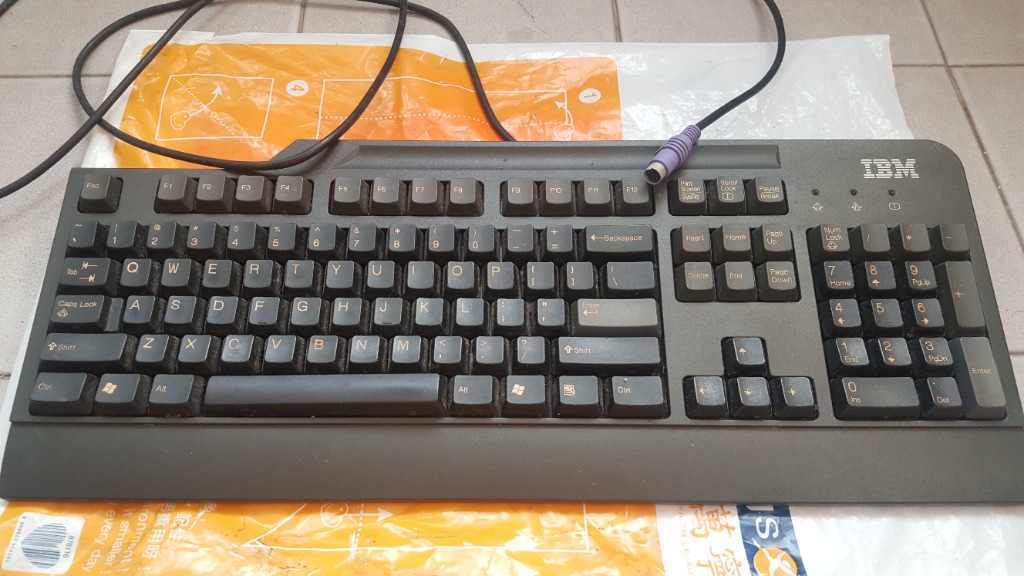 IBM Keyboard KB-0225 Keyboard 鍵盤 電腦鍵盤, 電腦＆科技, 電腦周邊及配件, 電腦鍵盤及相關產品 ...