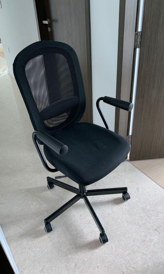 IKEA FLINTAN Office Chair, Furniture & Home Living, Furniture, Chairs ...