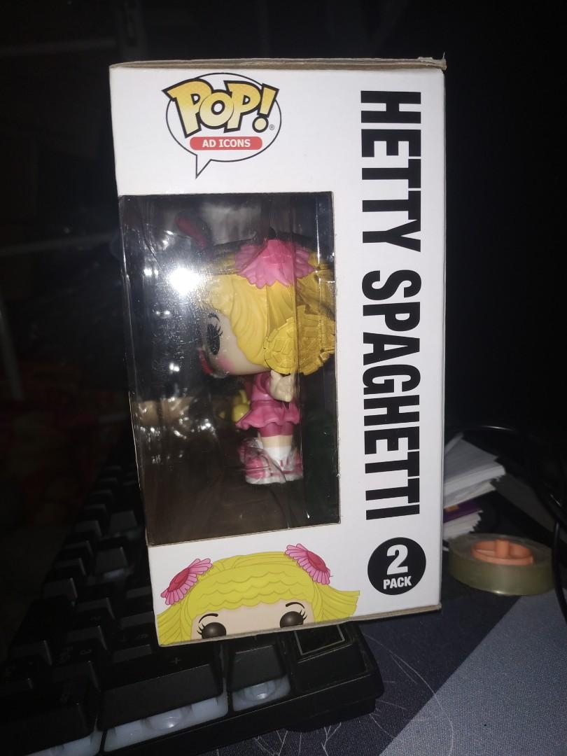 Jollibee & Hetty Spaghetti Funko Pop! (with Protector), Hobbies & Toys ...