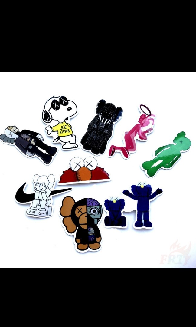 Kaws sticker, Hobbies & Toys, Collectibles & Memorabilia, Fan ...