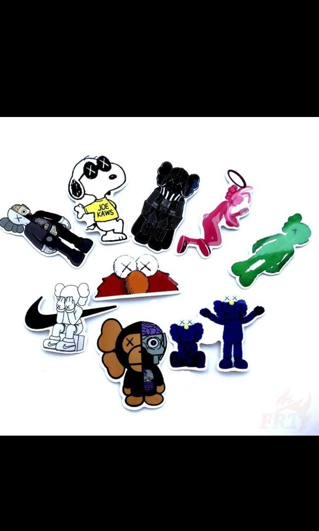 Kaws sticker, Hobbies & Toys, Collectibles & Memorabilia, Fan ...