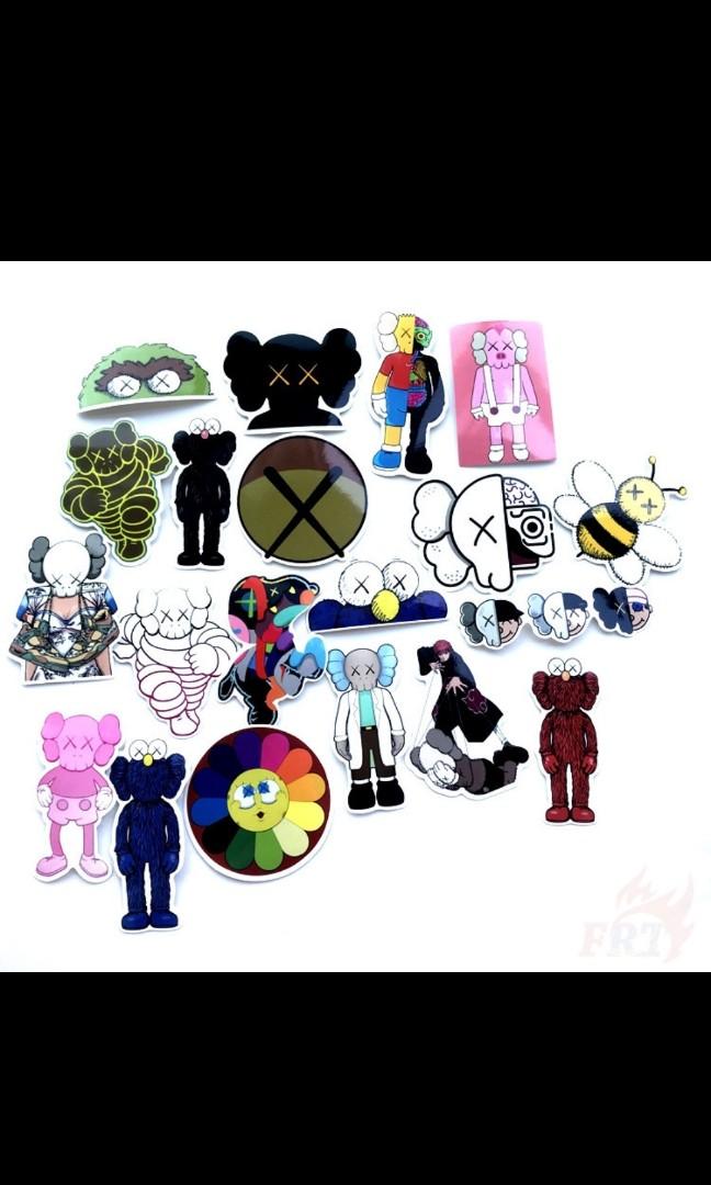 Kaws sticker, Hobbies & Toys, Collectibles & Memorabilia, Fan ...
